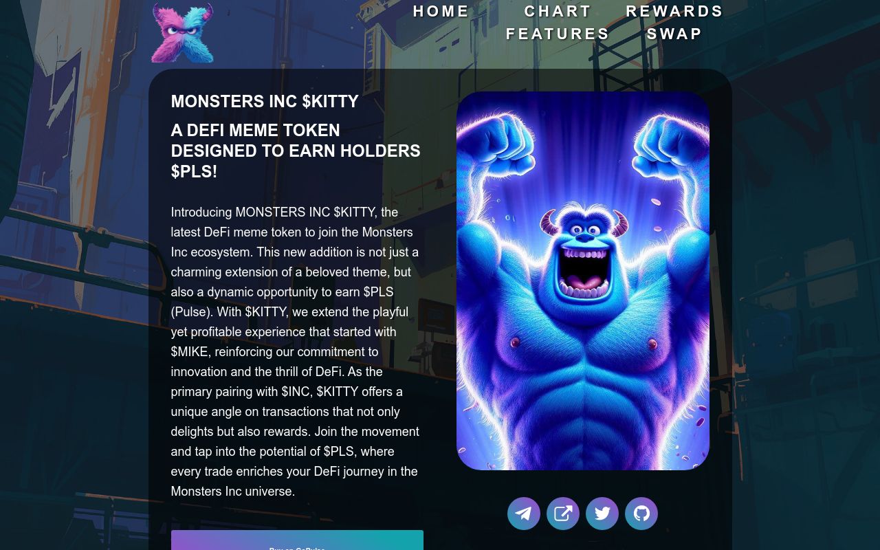 MONSTERS INC $KITTY TOKEN